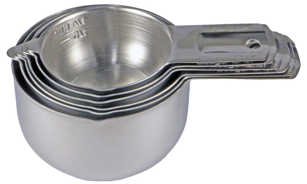 Stainless Steel Measuring Cups | KimJim Gift Ideas
